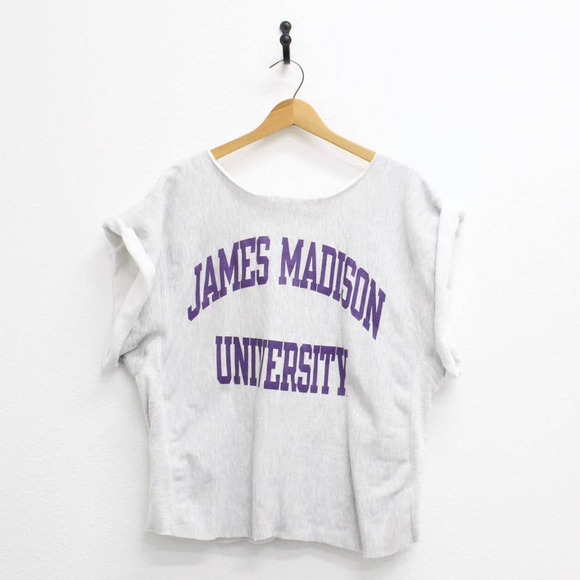 Vintage | Shirts | Vintage James Madison University Sweatshirt Xxl 2x ...